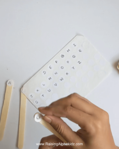 Learn ABC: Popscile Stick Alphabets Activity » Raising Alphakidz