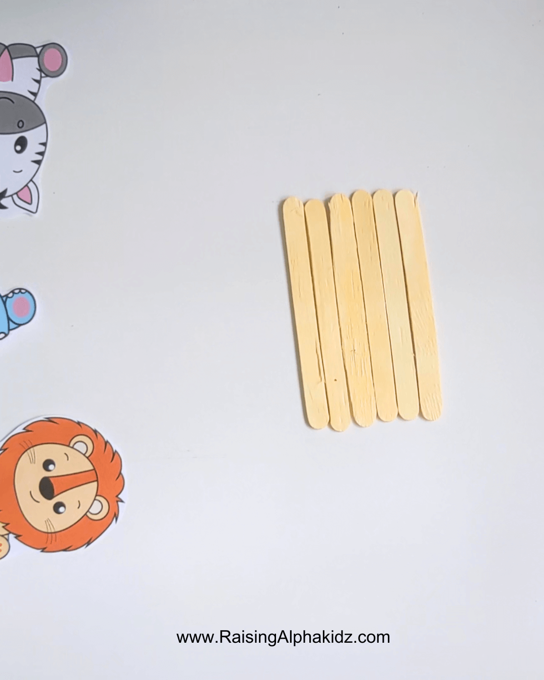 DIY Popsicle Stick Puzzle Game For Preschool | FREE Printable » Raising ...