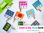 Count & Clip Cards - Download Free Printables » Raising Alphakidz