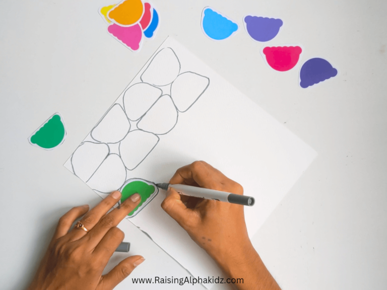 DIY IceCream Scoop Counting Activity With Free Printables » Raising ...