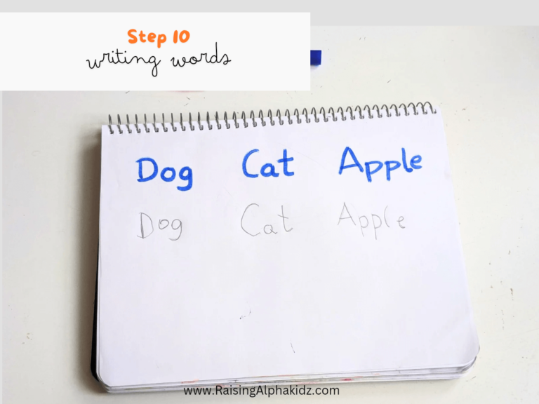 How to Teach Kids to Write- Step By Step Approach » Raising Alphakidz