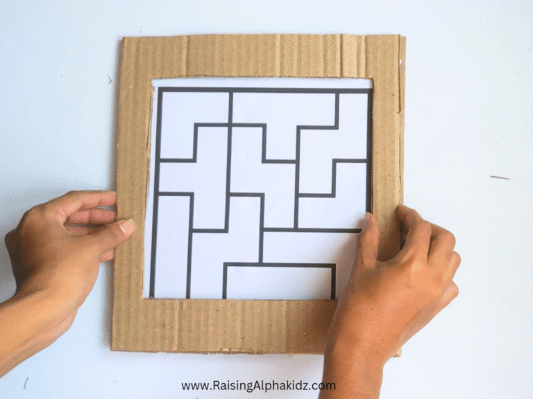 How To Make A Cardboard Puzzle Game At Home | Step-by-step Guide ...