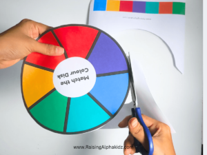 Colour Matching Wheel Activity (Includes FREE Printables!) » Raising ...