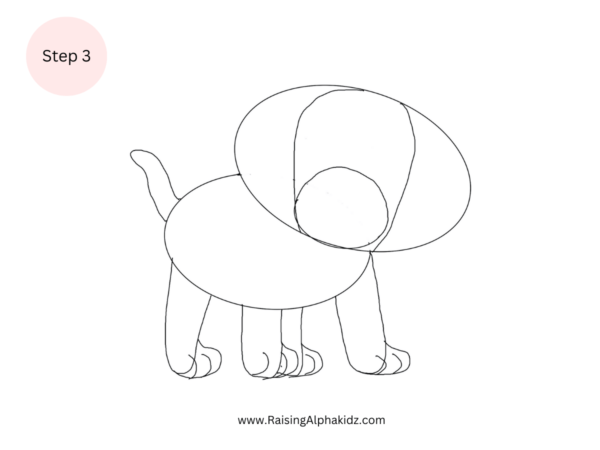 How To Draw A Puppy Dog Step By Step For Kids » Raising Alphakidz