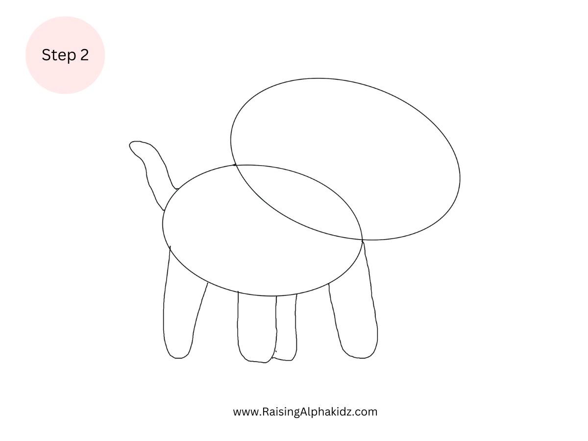 How To Draw A Puppy Dog Step By Step For Kids » Raising Alphakidz