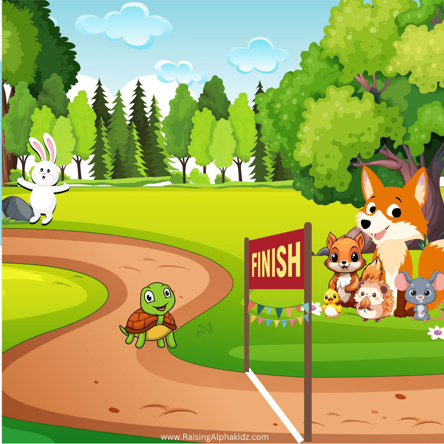 The Hare and The Tortoise » Raising Alphakidz