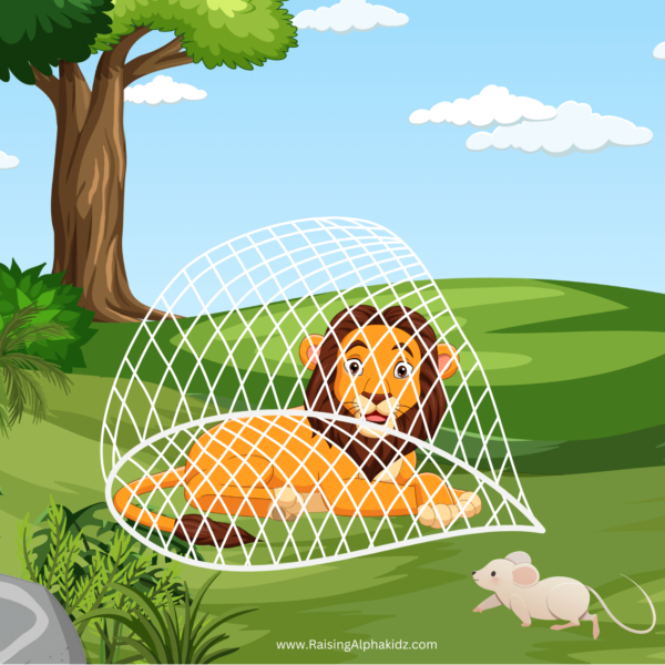 The Lion And The Mouse Story » Raising Alphakidz