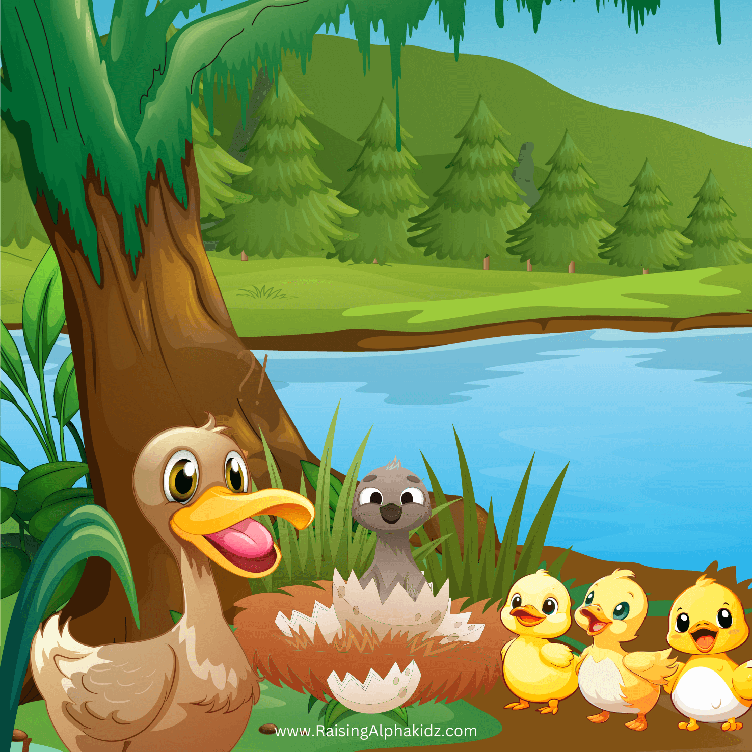 The Ugly Duckling Story » Raising Alphakidz