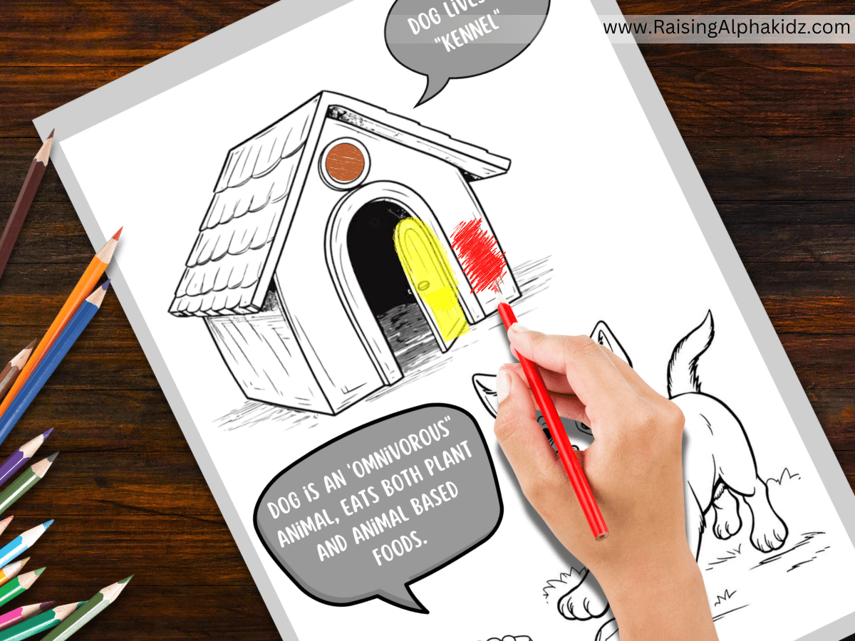 Dog Colouring Pages - Free Templates » Raising Alphakidz