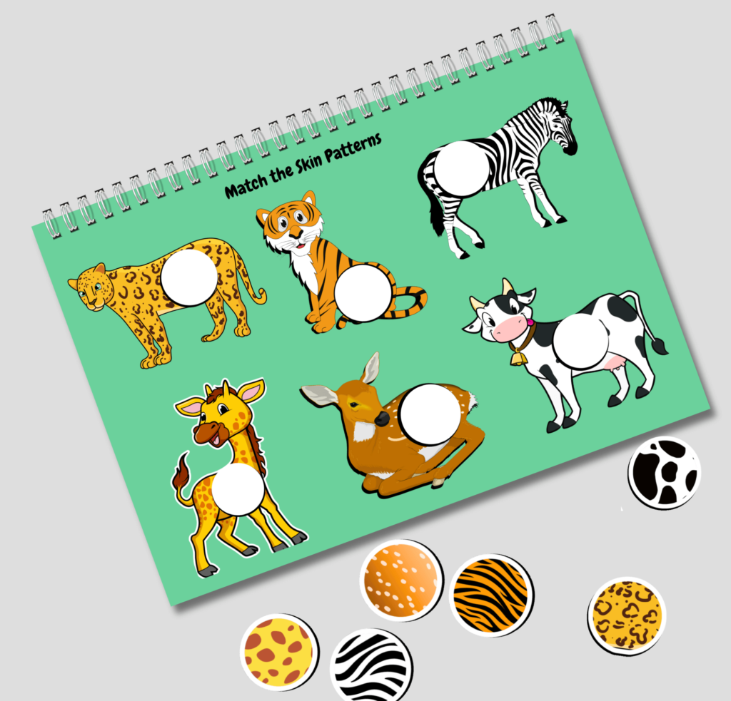 Animals Busy Book Printable » Raising Alphakidz