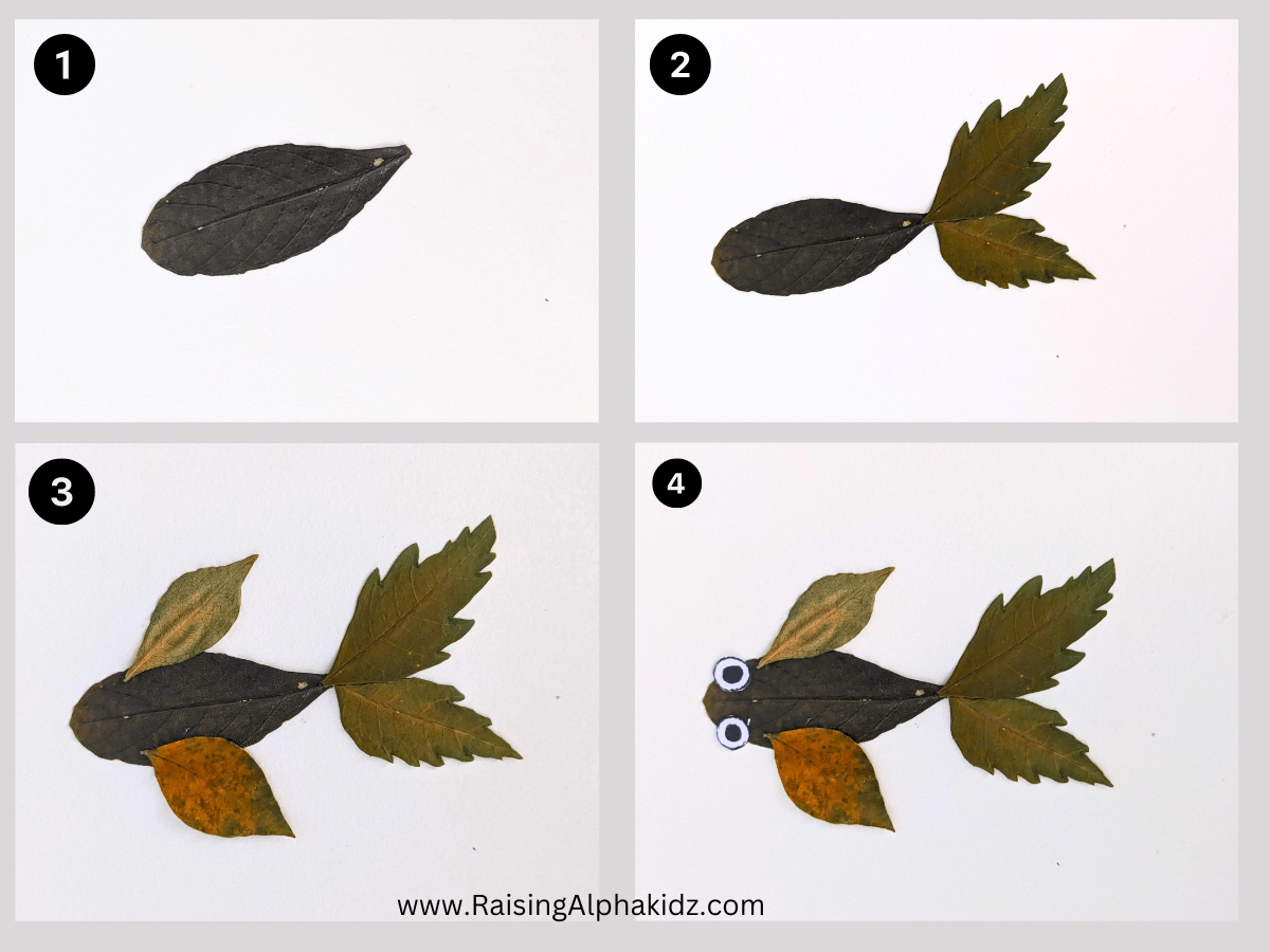 Simple & Easy Fall Leaf Fish Craft For Kids » Raising Alphakidz