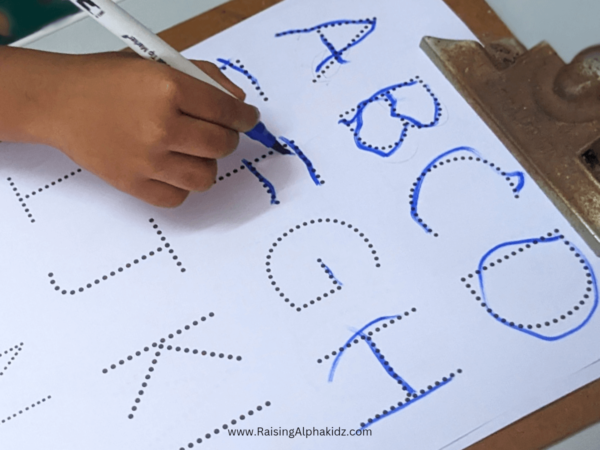 Tracing Alphabets Worksheets for Kids » Raising Alphakidz