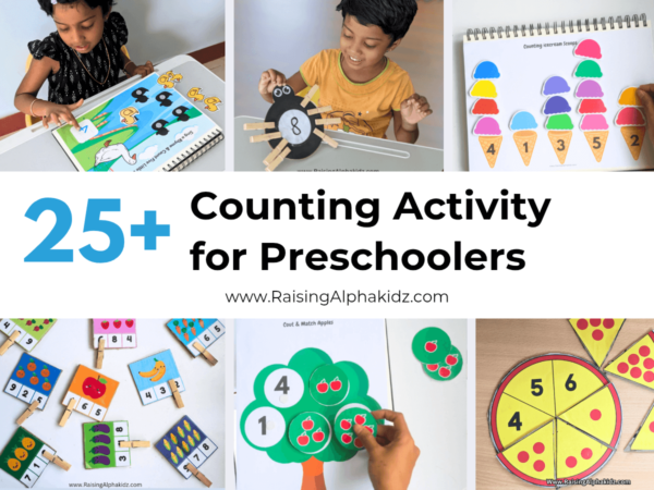 25+ Interactive Counting Activities for Preschoolers » Raising Alphakidz