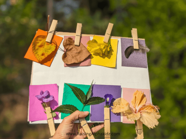 Nature Color Scavenger Hunt For Preschool » Raising Alphakidz