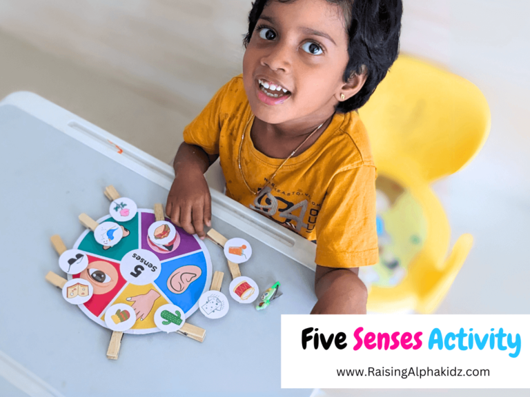 Five Senses Activity For Kindergarteners - Free PDF » Raising Alphakidz