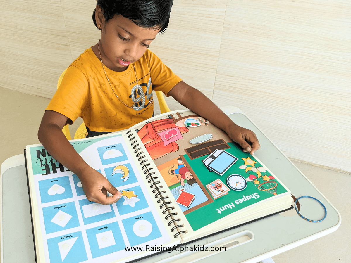 Shapes Hunt Activity for Kindergarteners - Free Printable » Raising ...