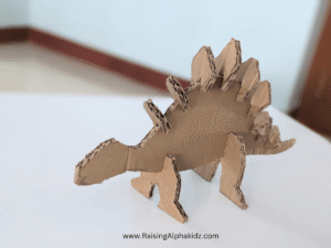 How to Built a Cardboard Dinosaur 3D Model Craft For Kids » Raising ...