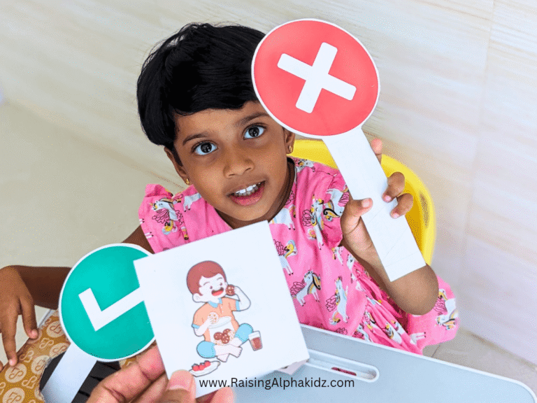 How To Teach Good & Bad Habits - Printable Activity » Raising Alphakidz