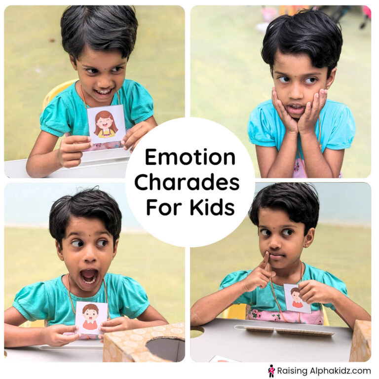 Emotion Charades Cards Free Pdf | A Fun Game For Kids to Teach Feelings ...