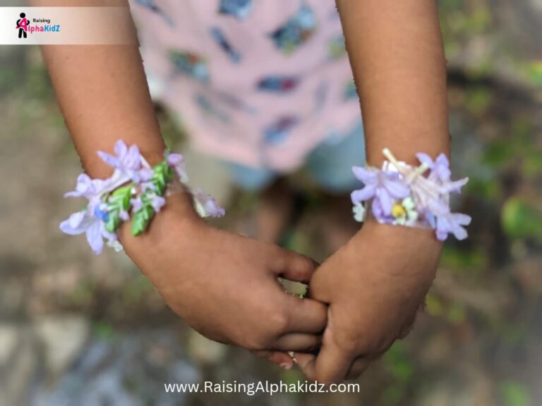 Nature Bracelet With Tape » Raising Alphakidz